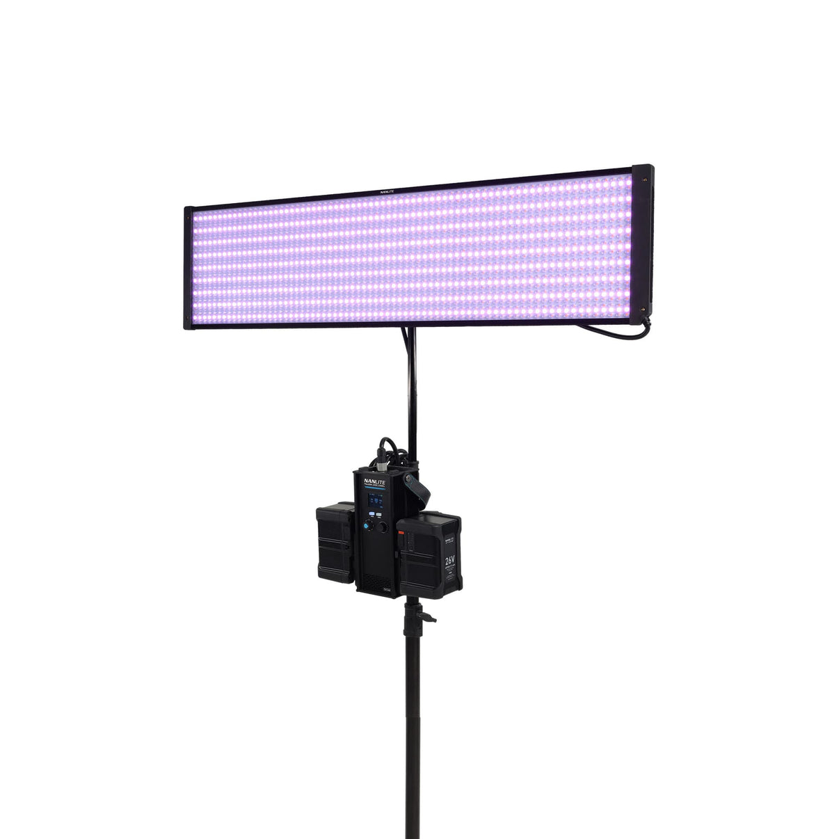 PavoSlim 240CL 4x1 RGBWW LED Panel Light with CRMX | Nanlite