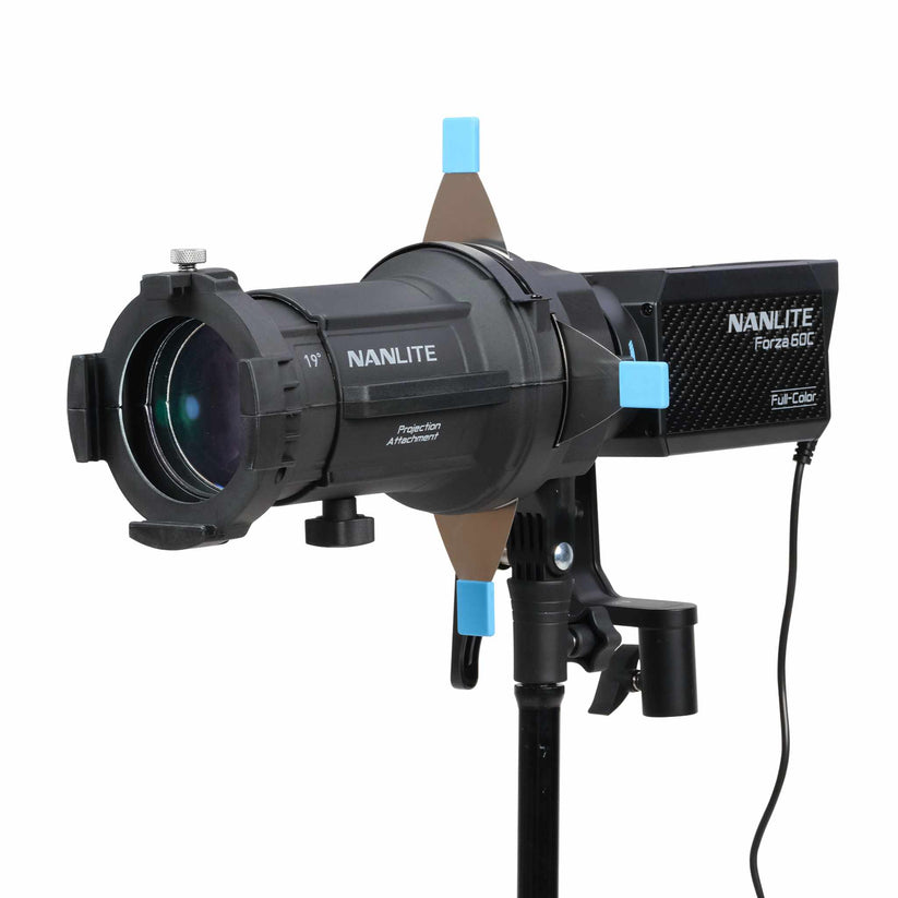 Forza 60C RGBLAC LED & PJ-FMM Projection Kit | Nanlite